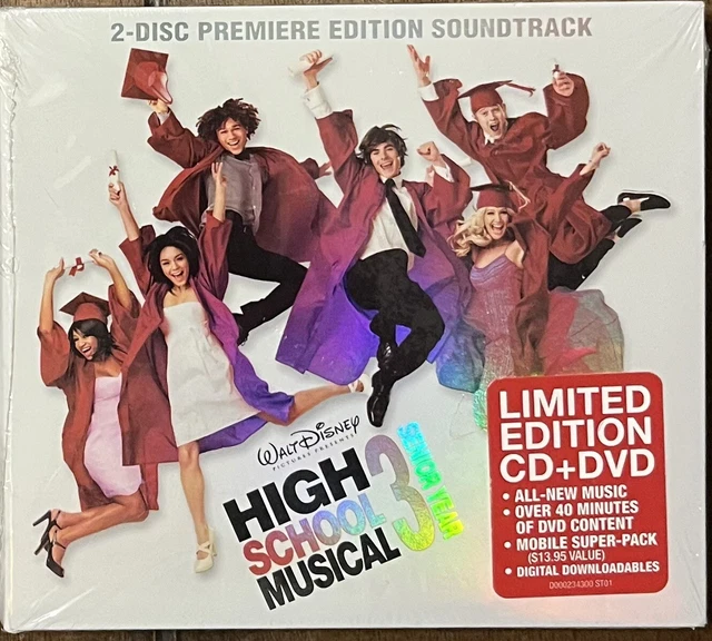 HIGH SCHOOL MUSICAL 3 Senior Year 2-Disc Premier Edition Soundtrack CD ...