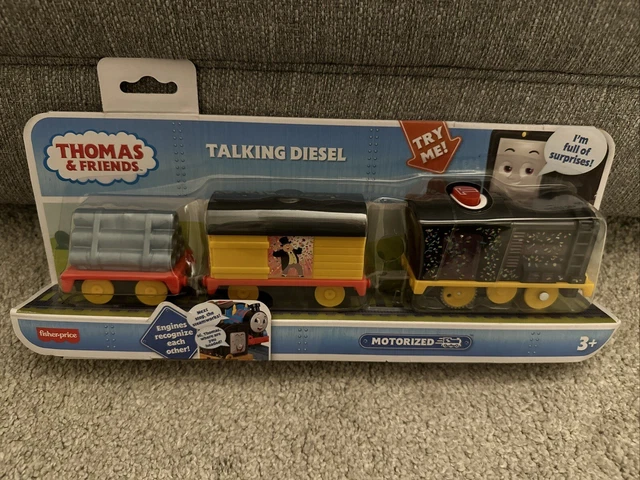 THOMAS & FRIENDS Motorised Talking Diesel Toy Train (Fisher-Price) £12. ...