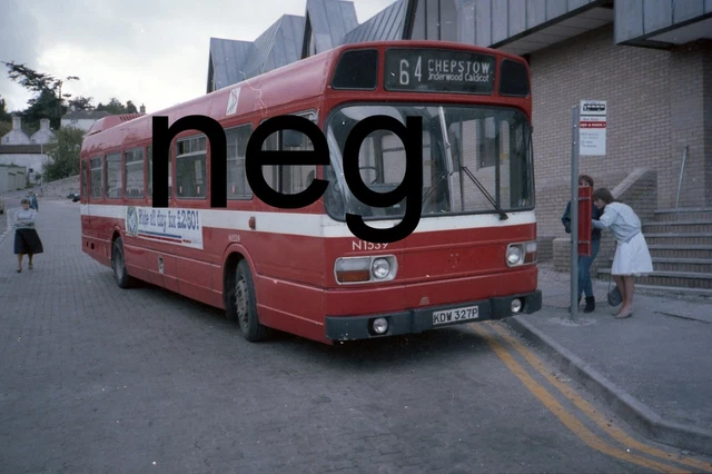 35MM BUS NEGATIVE National Welsh Nbc Leyland National Kdw327P Neg No ...