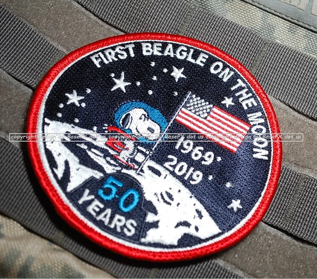 NASA APOLLO-11 ARMSTRONG 1969-2019 50th-YEAR 1st BEAGLE on the MOON ...
