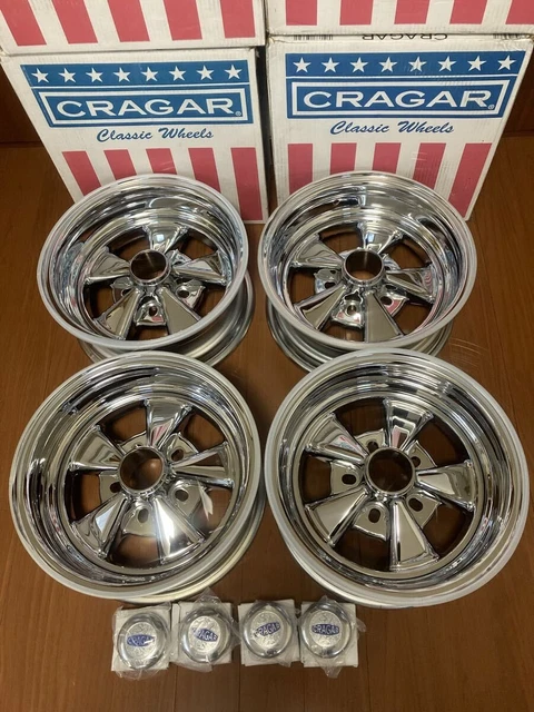 CRAGAR S/S 14 Inch 6Jrev Reverse Lowrider Kustom Impala Bel Air ...