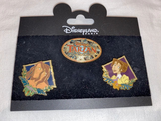 3 PIN S Disneyland Paris Tarzan Jane Disney EUR 7,00 - PicClick FR