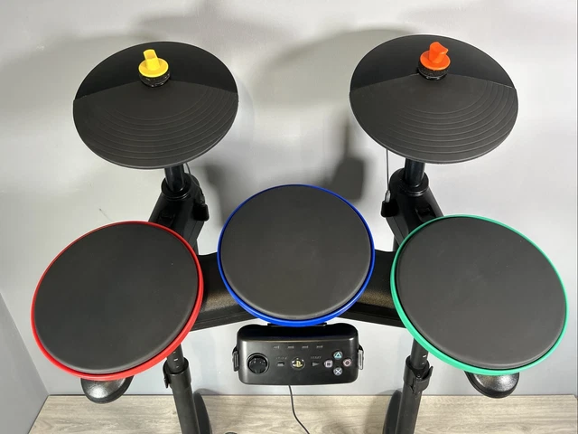 BAND HERO WIRELESS Drum Kit Drum Controller Sony PlayStation 3 PS2 PS3 ...