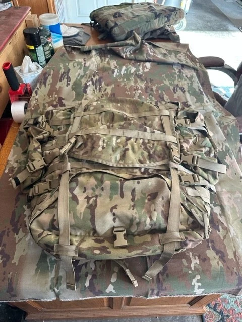 USED OCP LARGE Military Ruck Frame, Shoulder Straps, Waist belt £160.10 ...