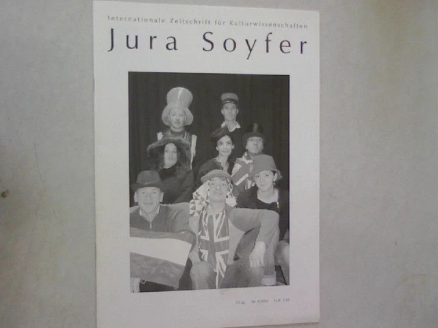 JURA SOYFER. INTERNATIONALE Zeitschrift für Kulturwissenschaften. 13.Jg ...