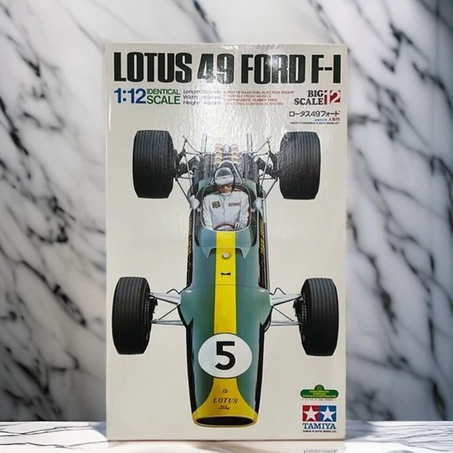 TAMIYA 1/12 LOTUS 49 Ford F1 Plastic Model Big Scale Series No.12 Age ...