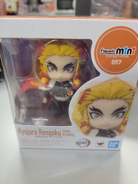 BANDAI FIGUARTS MINI #057 Demon Slayer Kyojuro Rengoku Figure Official ...