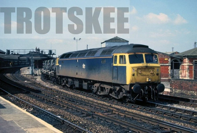 35MM SLIDE BR British Railways Diesel Loco 47225 Class 47 c1986 Original £4.98 - PicClick UK