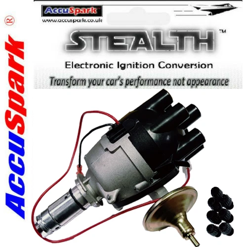 ACCUSPARK ELECTRONIC DISTRIBUTOR with Screw Top for Jaguar E-Type ...