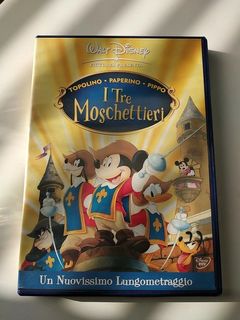 I TRE MOSCHETTIERI. Topolino, Paperino, Pippo (2004) DVD - Usato Walt Disney EUR 12,99 - PicClick IT