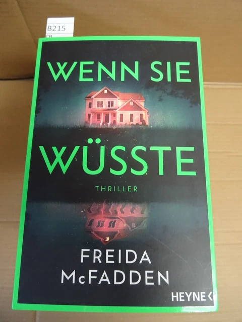 WENN SIE WÜSSTE von Freida McFadden aus 2023 EUR 12,31 - PicClick DE
