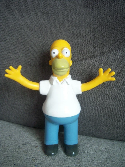 FIGURINE HOMER SIMPSON 16 cm (Matt Groening TV Bart toy jouet) EUR 8,00 ...