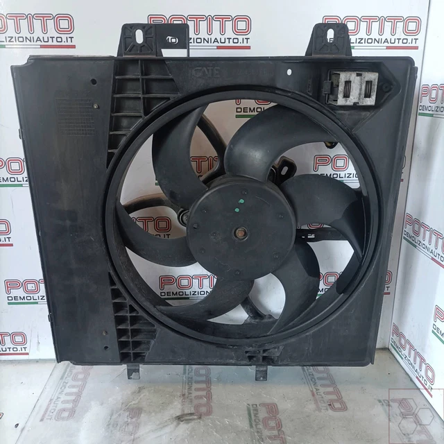 ELETTROVENTOLA CON SUPPORTO per CITROEN C3 2A SERIE (A51) 1.6 e-HDi Ber ...