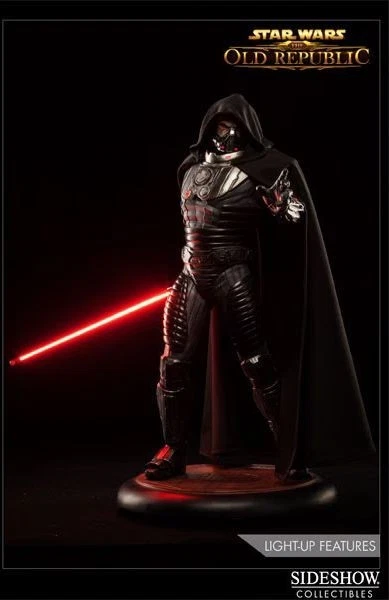 SIDESHOW STAR WARS DARTH MALGUS Premium Format Figure Lightsaber Tested ...