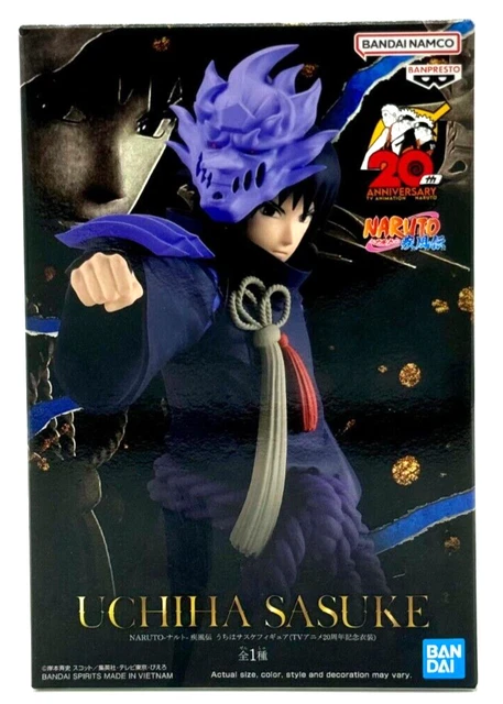 NARUTO SHIPPUDEN - Uchiha Sasuke - Figurine 20th Anniversary Costume ...