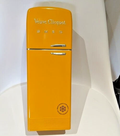 SMEG FRIDGE VEUVE clicquot bottle cooler gift box NO champagne EUR 80 ...