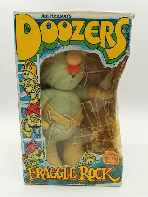 JIM HENSON FRAGGLE Rock Plush 8” Doozers Flange In Box Hasbro Softies ...