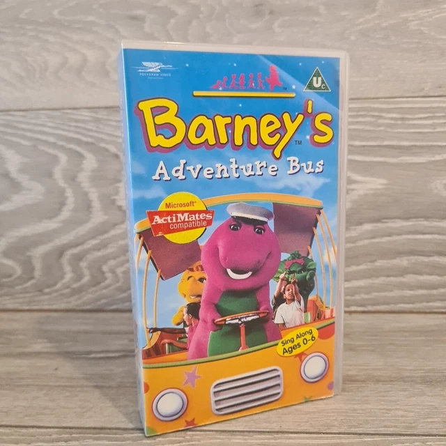 BARNEY’S ADVENTURE BUS VHS Tape 1999 £12.95 - PicClick UK