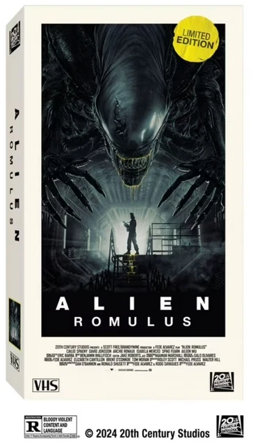ALIEN: ROMULUS LIMITED Edition VHS 20th Century Studios Release 2024 PRESALE £94.73 - PicClick UK