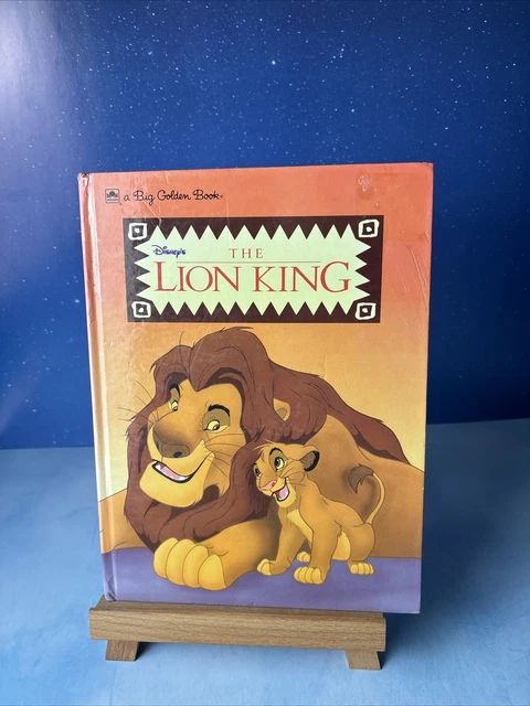 DISNEY’S THE LION King~A Big Golden Book~VINTAGE 1994 Hardcover~11"x8 ...
