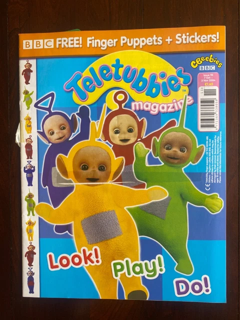 TELETUBBIES MAGAZINE ISSUE 93 October 2004 CBeebies rare collectable ...