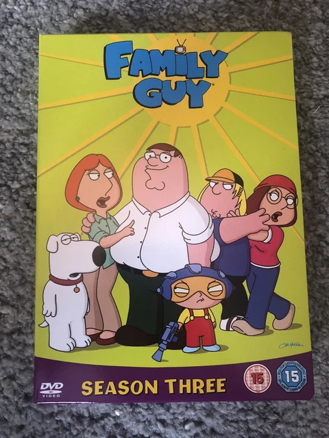 FAMILY GUY DVD Season 3 Complete Season Three £5.00 - PicClick UK