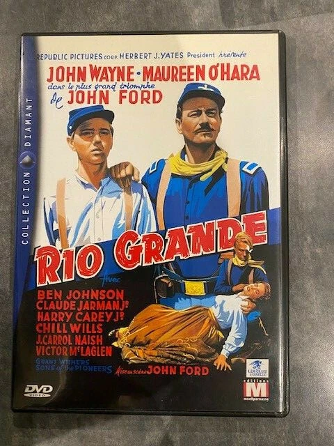 RIO GRANDE DE JOHN FORD avec JOHN WAYNE - film en DVD zone 2 EUR 4,90 ...