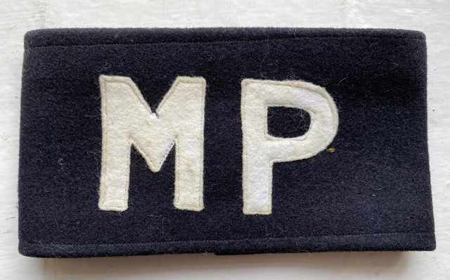 WW2 US ARMY MP Military Police Armband Original £39.99 - PicClick UK