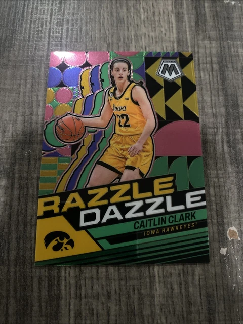 2023-24 PANINI CAITLIN Clark Collection Razzle Dazzle Basketball Prizm ...