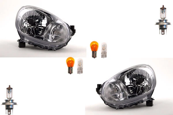 PHARES HALOGÈNE CONVIENT pour Nissan Micra K13 10-13 Ampoule Kit Li. Ré ...