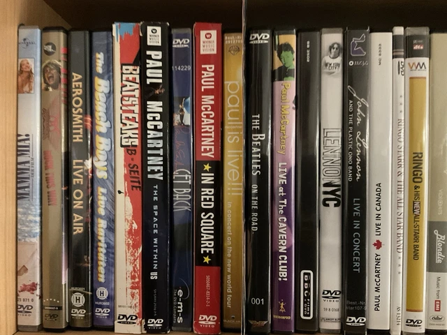 MUSIK DVDS MUSICAL HardRock Live Pop HeavyMetal Konzert Sammlung ...