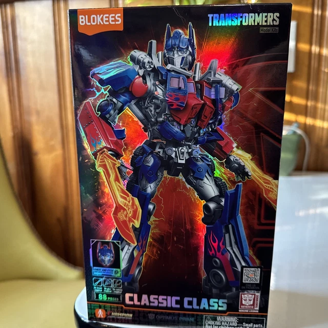 2025 HASBRO BLOKEES Transformers Classic Class Optimus Prime Model Kit ...