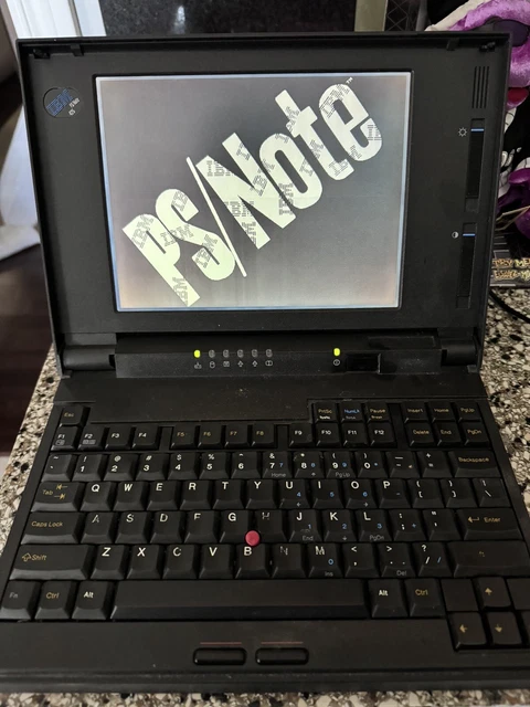 IBM VINTAGE LAPTOP PS/Note 425 Laptop Thinkpad 350 Working With ...