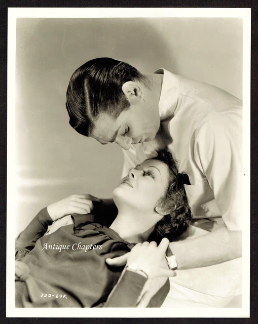 1934 MYRNA LOY Clark Gable Men In White MGM Publicity Photo O386 £20.00 ...