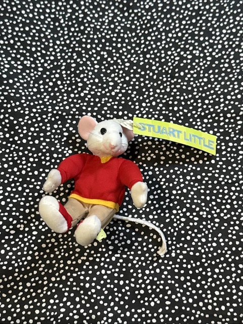 STUART LITTLE PLUSH beanie soft toy vintage 1999 NWT £16.31 - PicClick UK