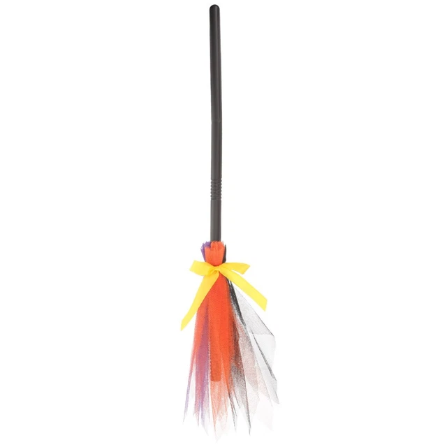WITCH BROOM FOR Cosplay Broomstick Costume Large Witches Child $20.89 ...