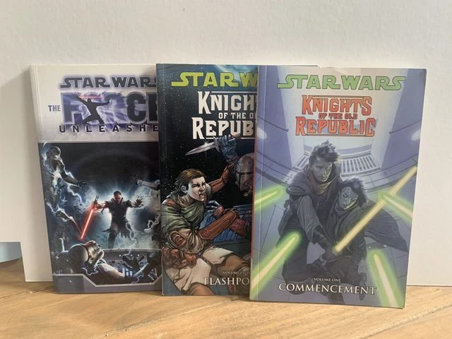 STAR WARS GRAPHIC novel bundle, Knights of the Old Republic, Force ...
