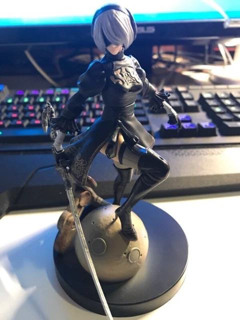 NIER AUTOMATA 2B YoRHa No.2 Type B PVC Figure Toy Anime Gift New Loose ...