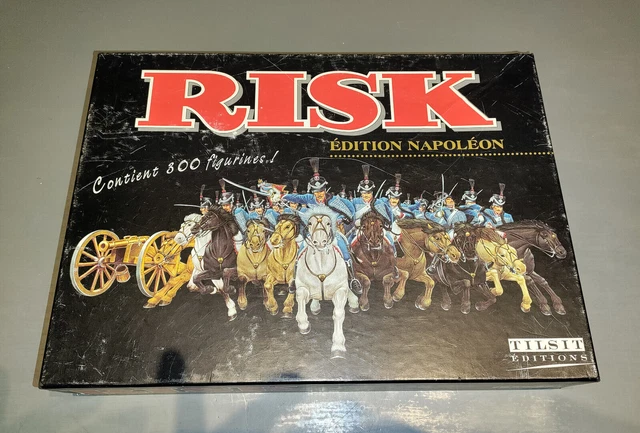JEU DE SOCIÉTÉ RISK edition numérotée Napoléon - Tilsit - Complet - bon ...