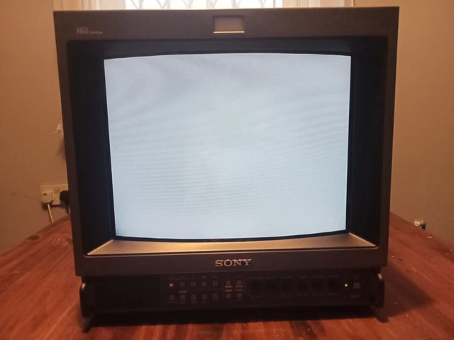 SONY PVM-1354Q HR Trinitron Pro Rgb Crt Gaming Monitor £511.62 ...