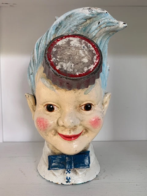 VINTAGE COCA COLA sprite boy cast iron money box [bank] £32.00 ...