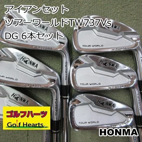 JEU DE FERS HONMA TOUR WORLD TW737Vs #5-pw 6 pièces en acier DG S200 ...