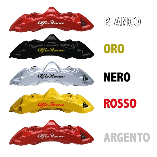 ALFA ROMEO STICKERS for brake calipers giulietta giulia mytho stelvio ...