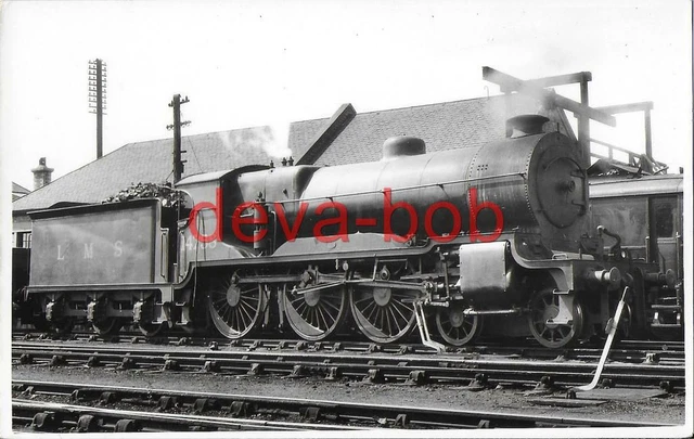RAILWAY PHOTO LMS River 14758 Perth Shed 1932 Highland 72 Tay 4-6-0 ...