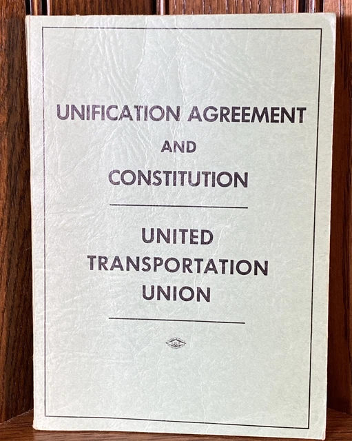 ACCORD D'UNIFICATION VINTAGE et constitution United Transportation ...