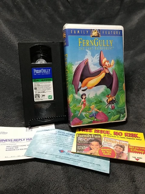 FERNGULLY THE LAST Rainforest VHS Clamshell £6.50 - PicClick UK