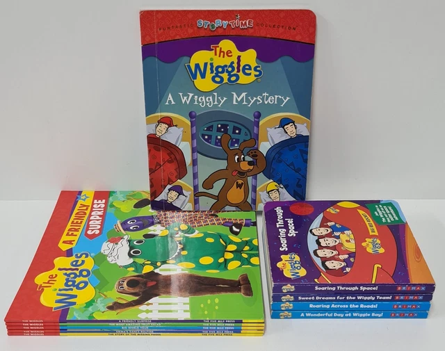 The Wiggles Book Bundle X10 A Wiggly Mystery Fruit Salad Emmas
