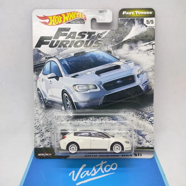 HOT WHEELS PREMIUM Fast & Furious Fast Tuners 2016 Subaru WRX STI GJR66 ...