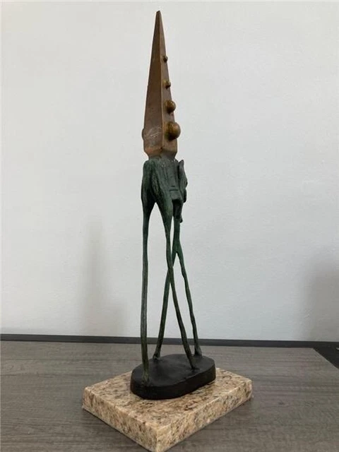 SCULPTURE EN BRONZE Salvador Dali "Éléphant Spatial" Signée Et ...