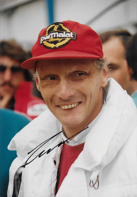 NIKI LAUDA (1949-2019) McLaren F1 World Champion 1984 Signed Photograph ...